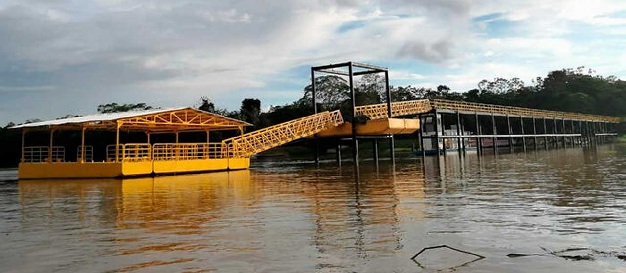 Muelle de Tarapacá: mejorando la comunicación fluvial en la Amazonía